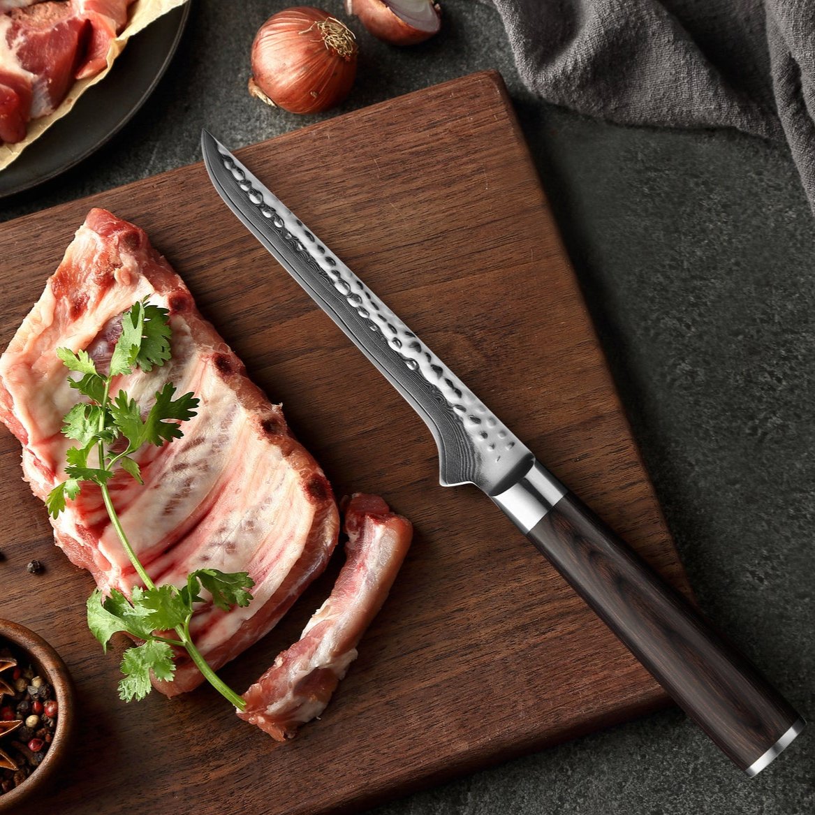 Zenith Boning Knife – Precision Butcher’s Knife by Kansai Knives