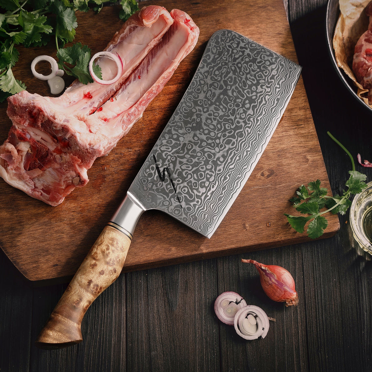 Hone Chopper – Professional Kitchen Chopping Knife by Kansai Knives
