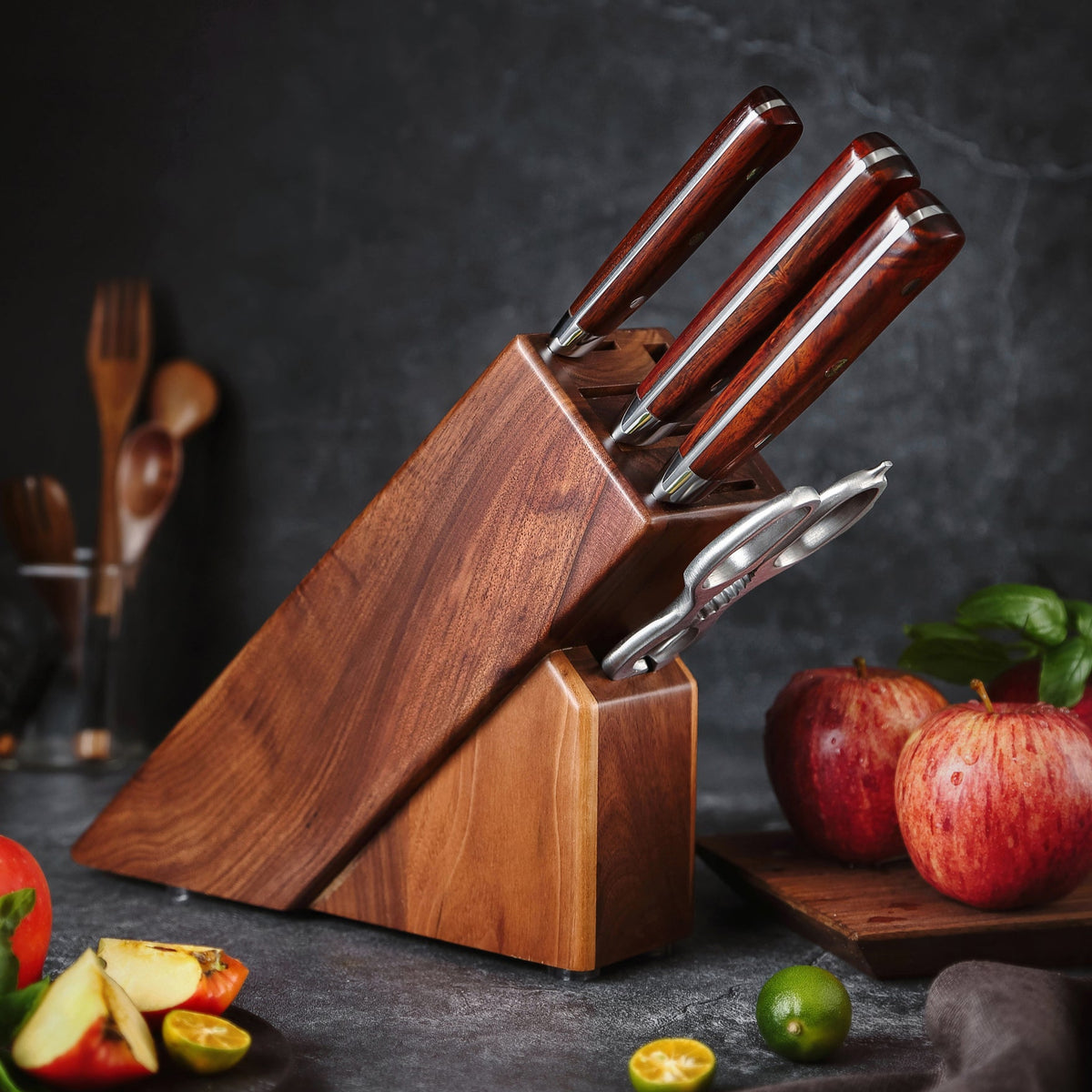 Kiyoshi 5-Piece Knife Set – Compact Chef’s Set by Kansai Knives