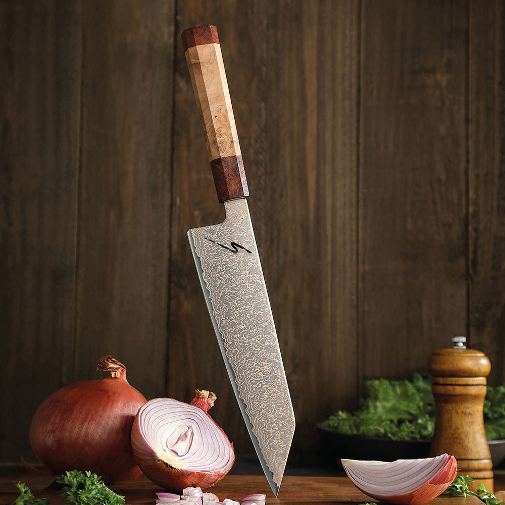 Shinrai 8" Bunka Knife – Precision Chef Knife by Kansai Knives