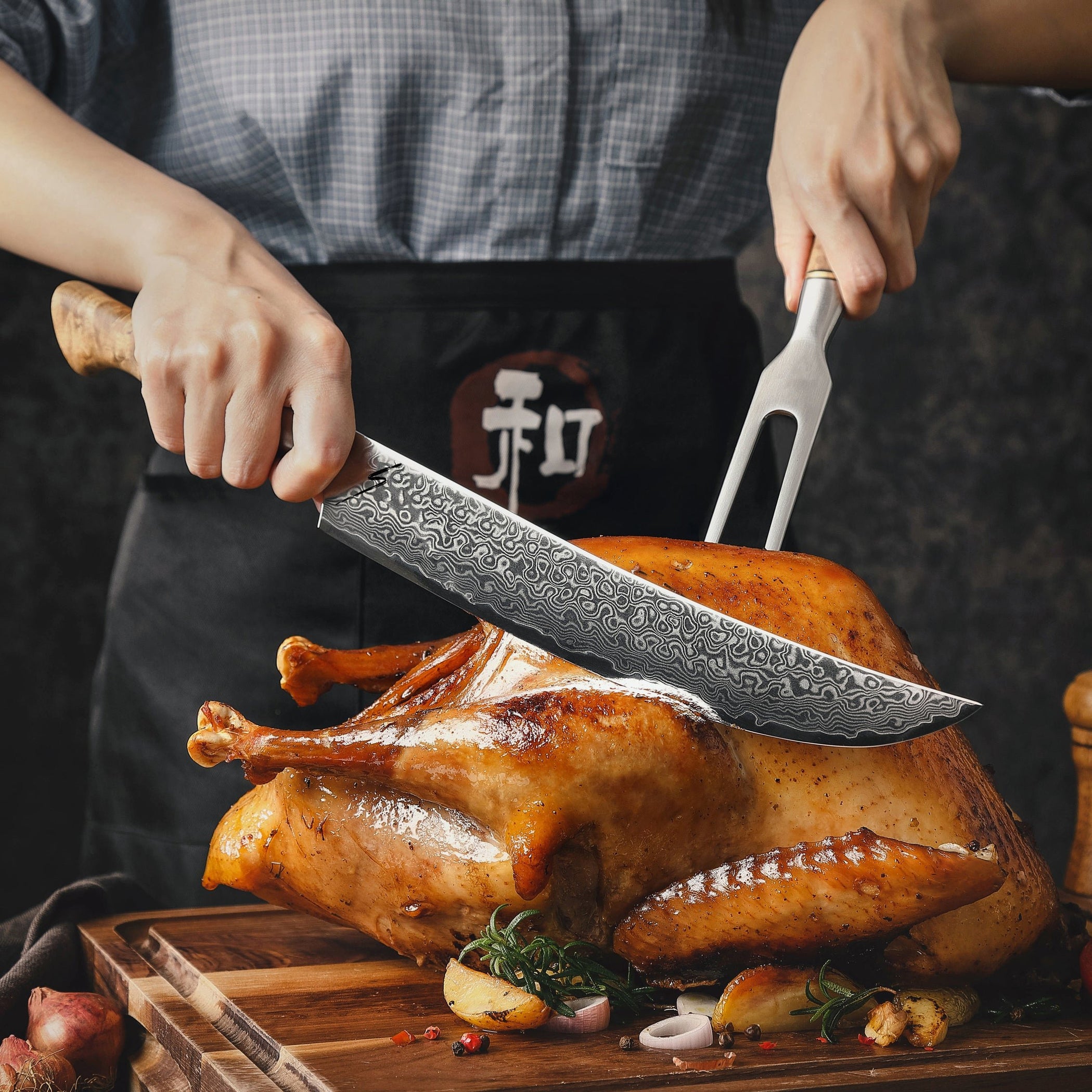 Hone Carving Knife – Professional Carving Knife by Kansai Knives