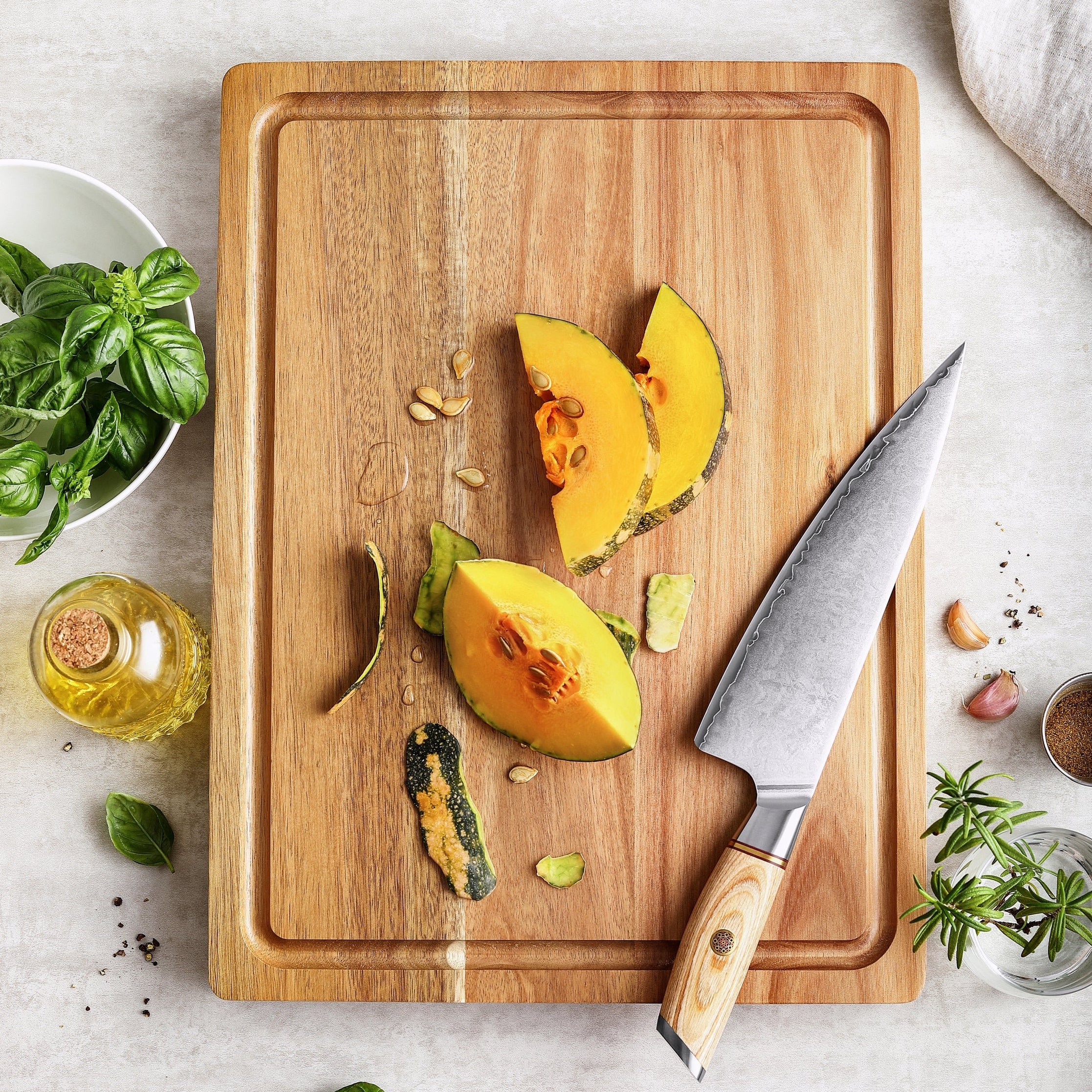 Sakura Cutting Board – Beautiful Wooden Board by Kansai Knives